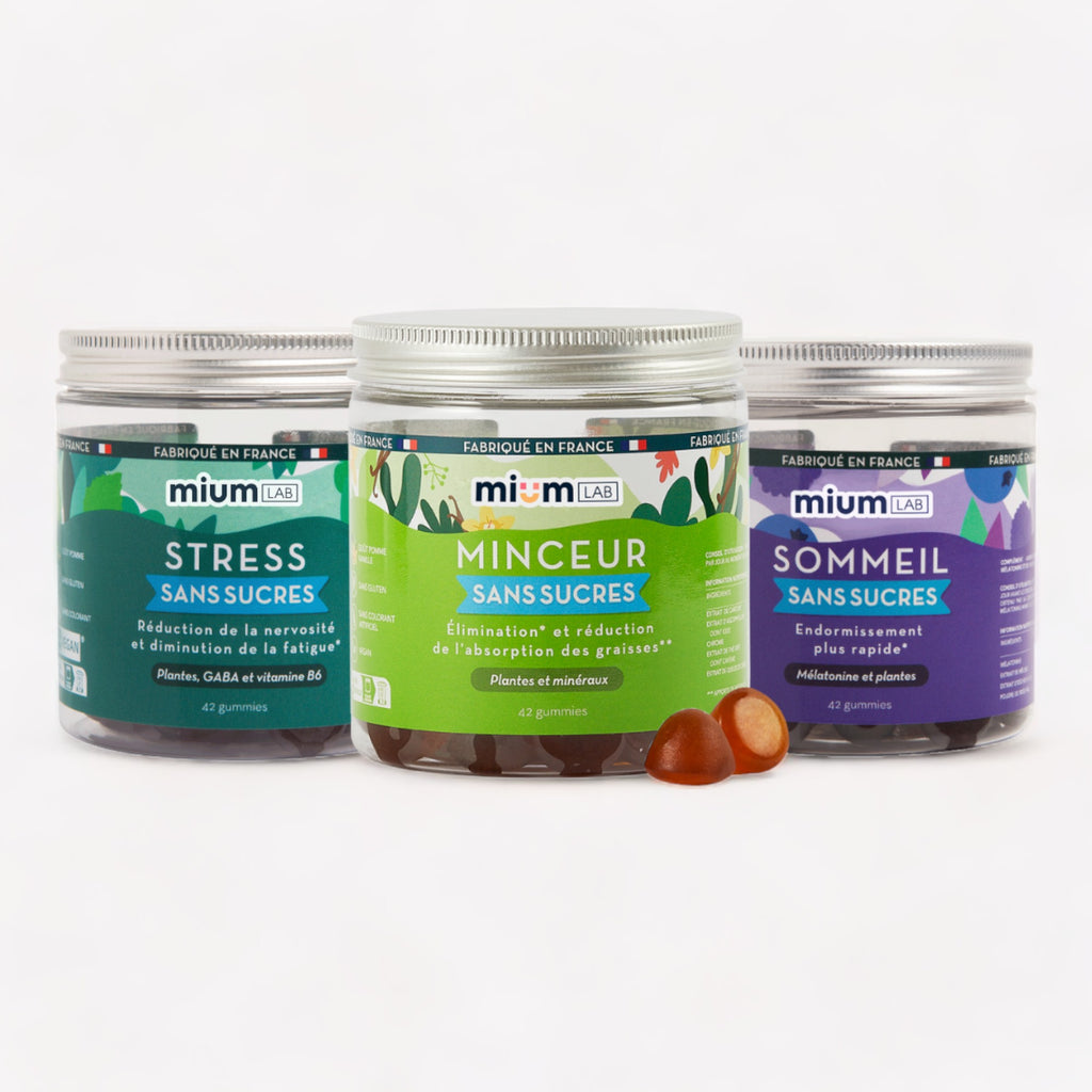 Routine Personnalisée Mium Lab FR - Minceur, Sommeil et Stress