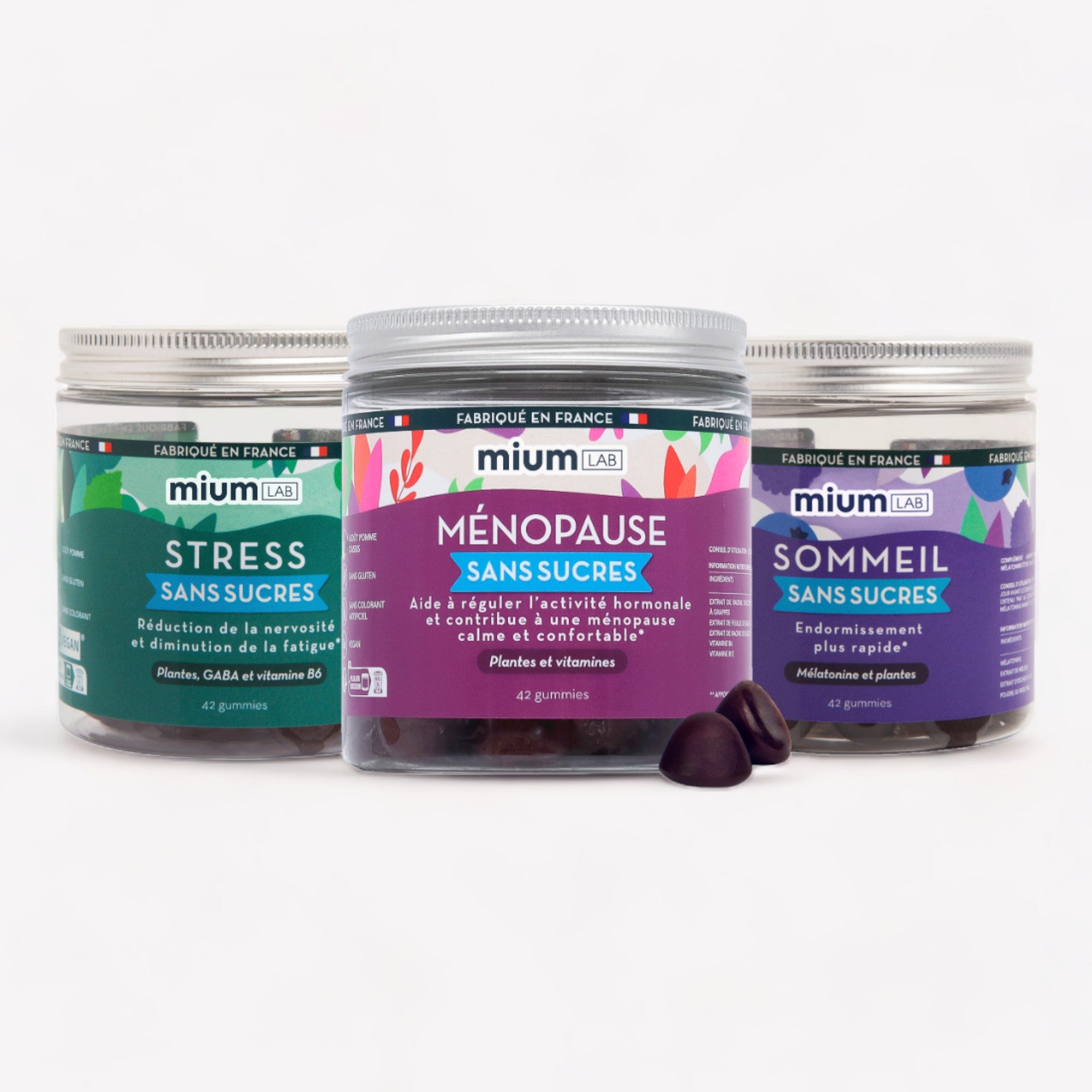 Routine Personnalisée Mium Lab FR - Ménopause, Sommeil et Stress