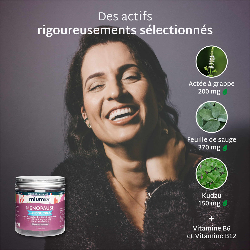 Traitement ménopause sans hormones - Mium Lab (ex Les Miraculeux)
