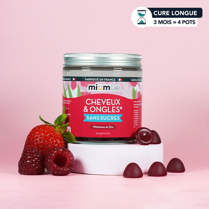 Gummies Biotine pour Cheveux et Ongles - Mium Lab FR